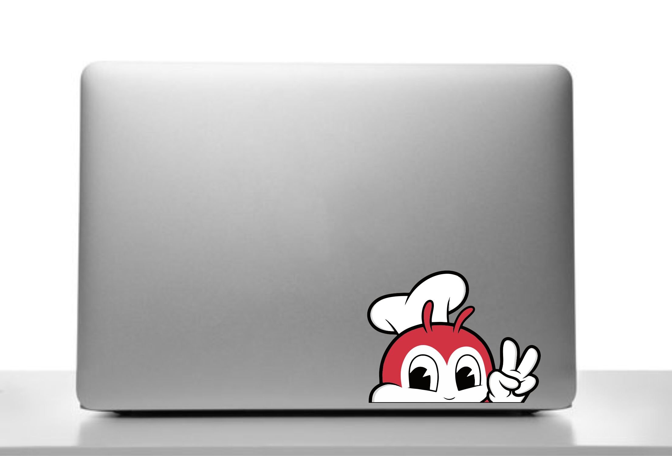 Jollibee Peace Peeker Peeking Fast Food Memes Car Decals MacBook ...
