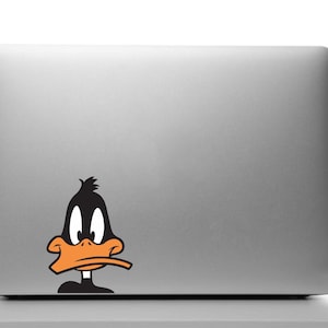 Daffy Duck Peeker Peeking Car Decals Pop Culture Android Helmet Tablet ...