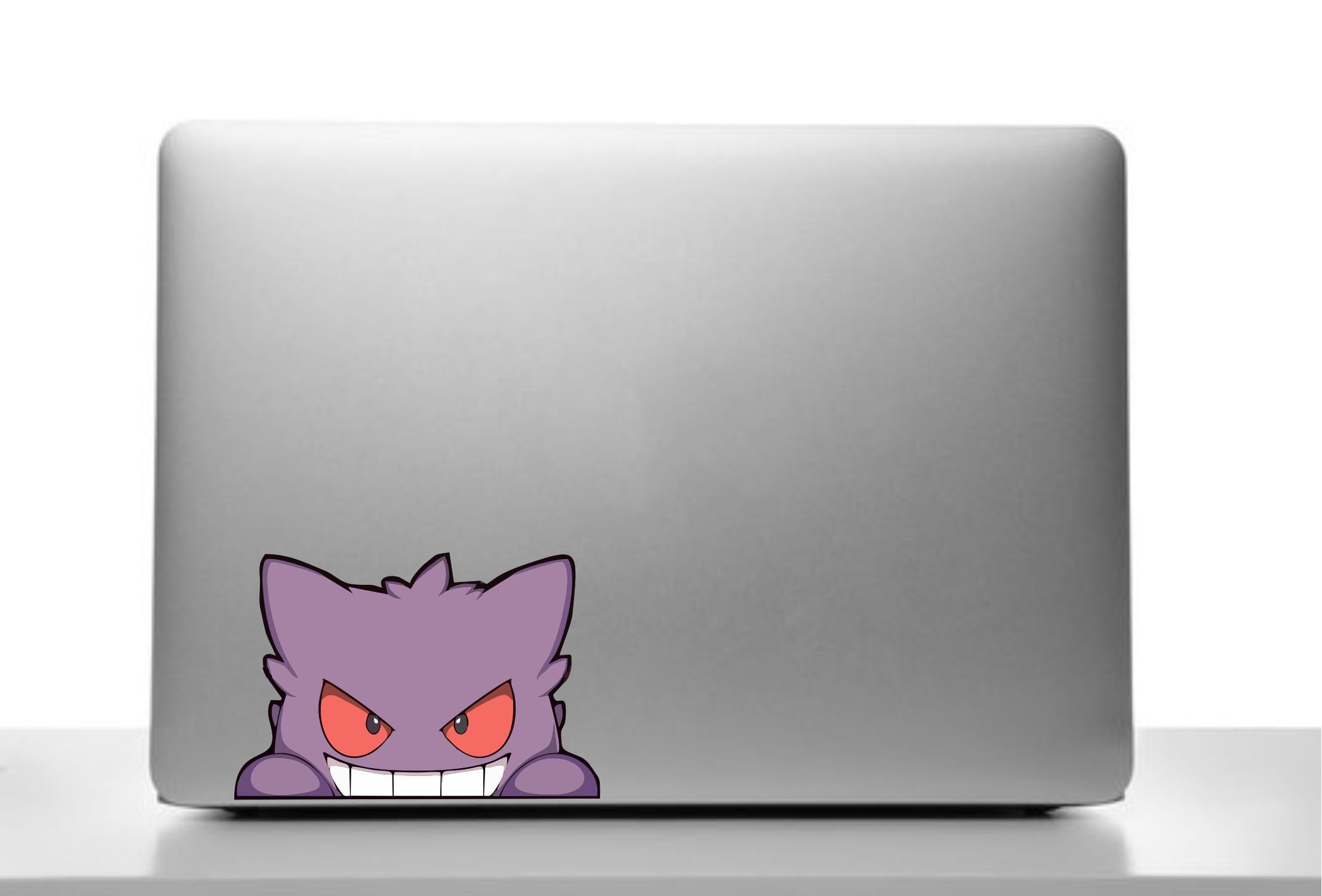 Cute Gengar Peeker Peeking Ghost Pokemon Funny Characters Car Decals ...