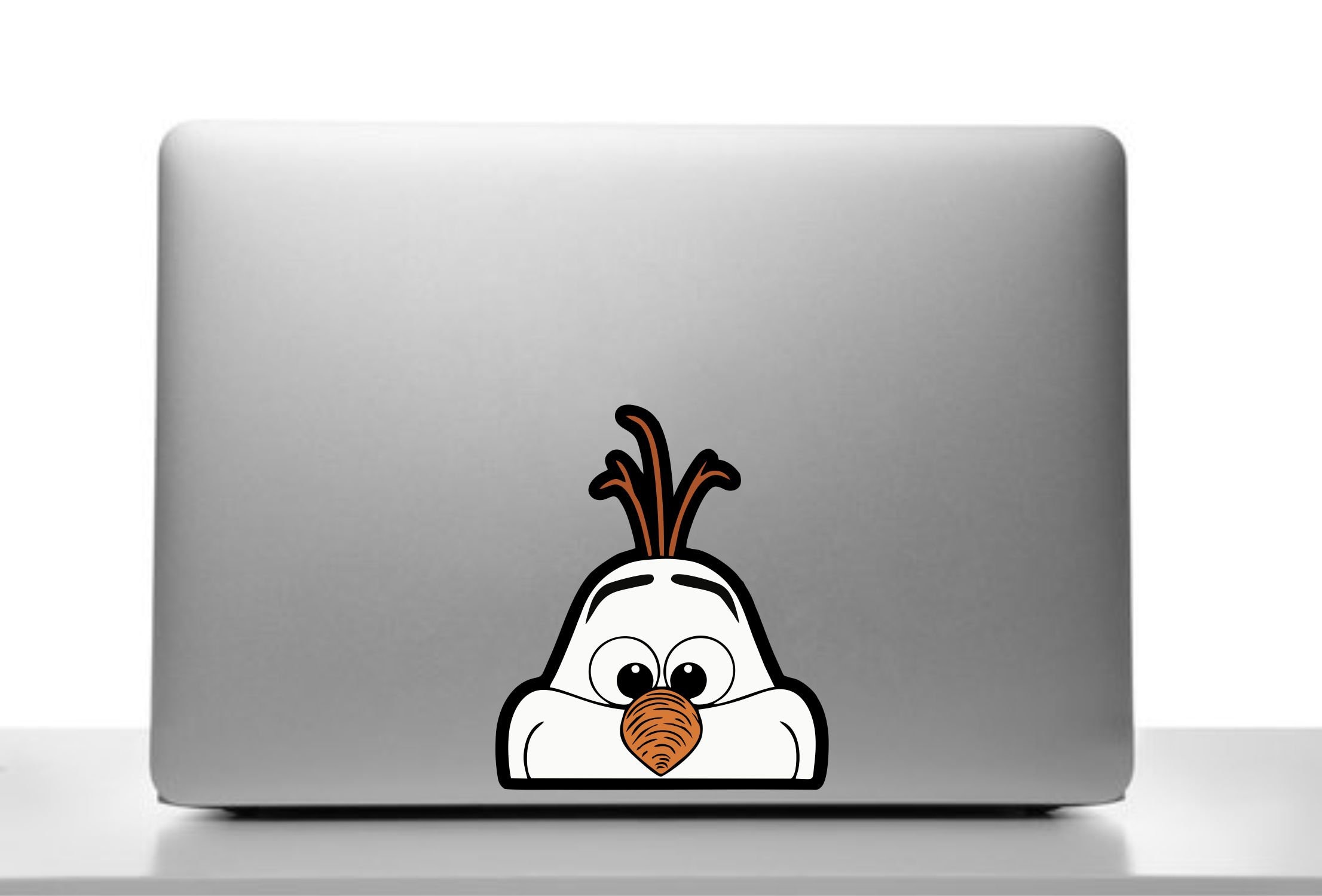 Olaf Peeker Peeking Frozen Movie Disney Funny Cartoon Car Decals Phone ...