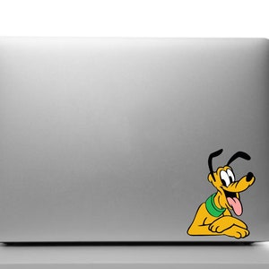 Pluto the Dog Peeker Peeking Classic Characters Disney Cartoon Car ...