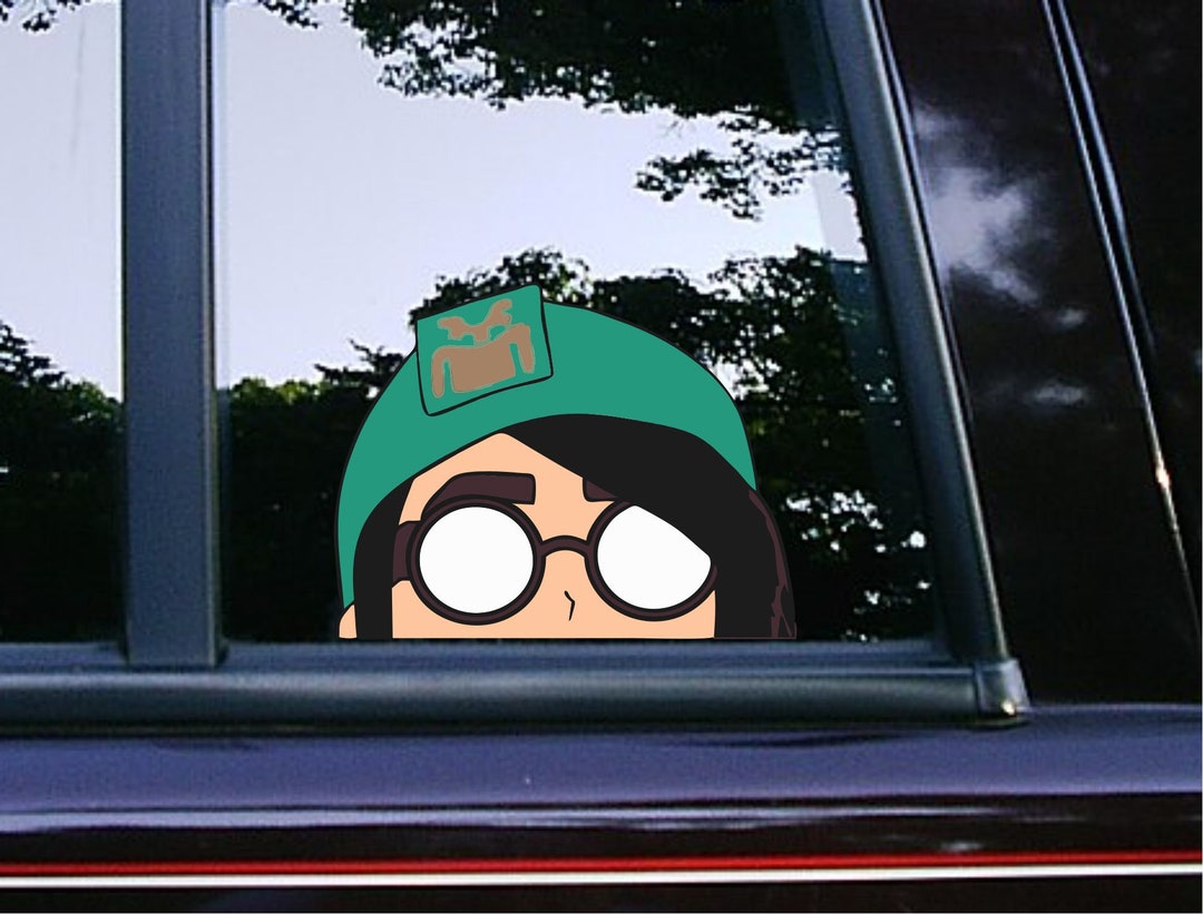 KJ Peeker Peeking Memes Car Decals Cartoon Tumblers Custom Stickers ...