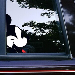 Classic Mickey Mouse Side Peeking Car Decals Disney Mickey Phone iPhone ...
