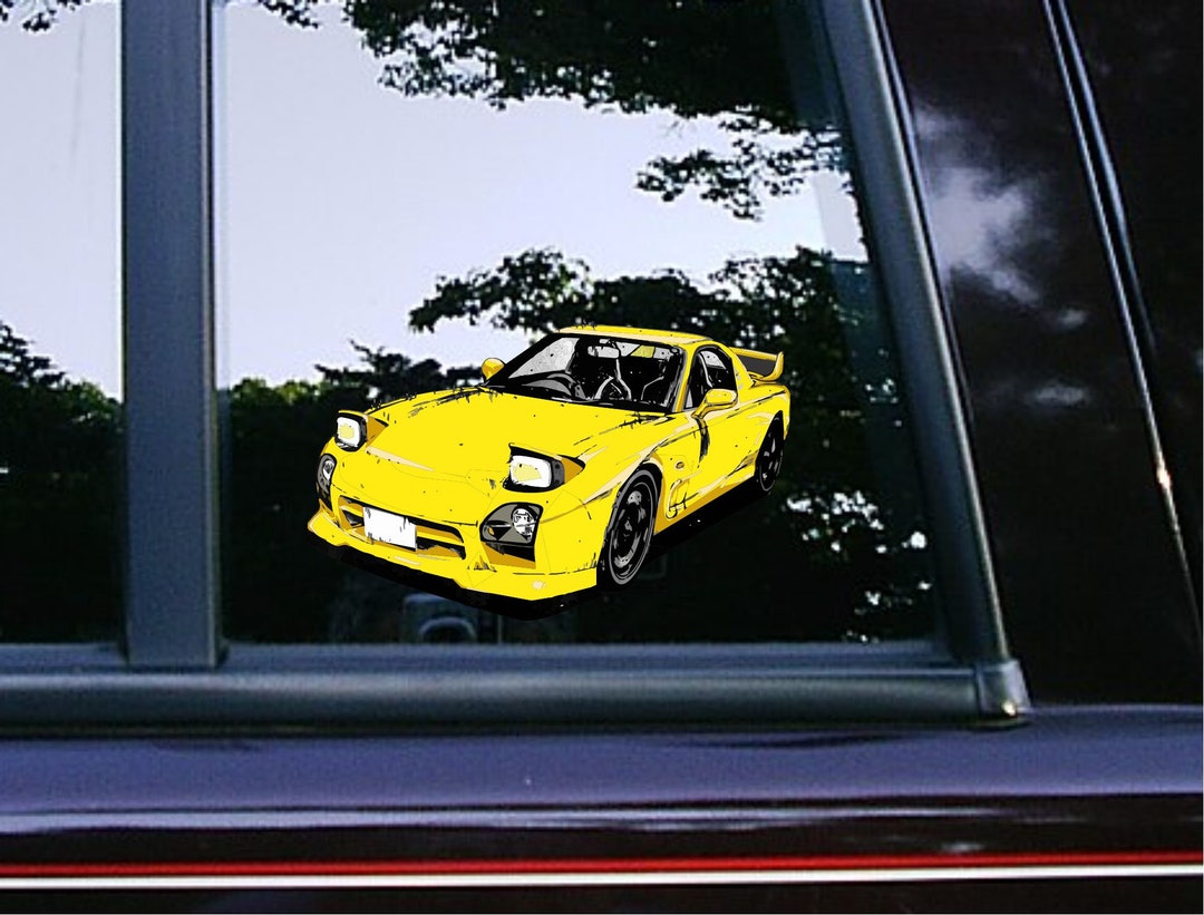 FD RX7 Car Decals MacBook Laptop Tablet Custom Stickers JDM Legends ...