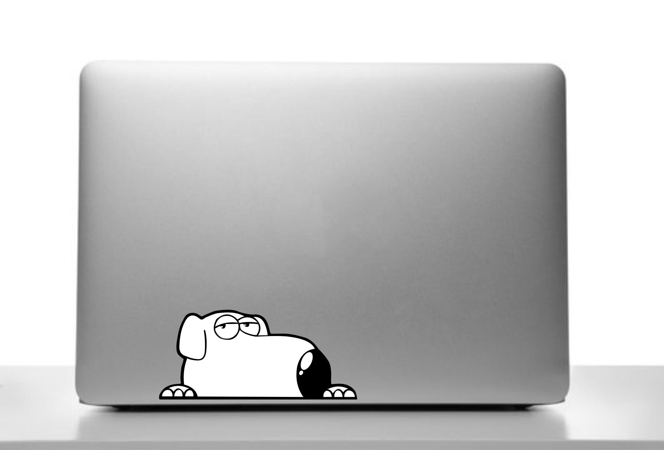 Brian Griffin Peeker Peeking Family Guy Car Decals Cartoon Memes Custom ...