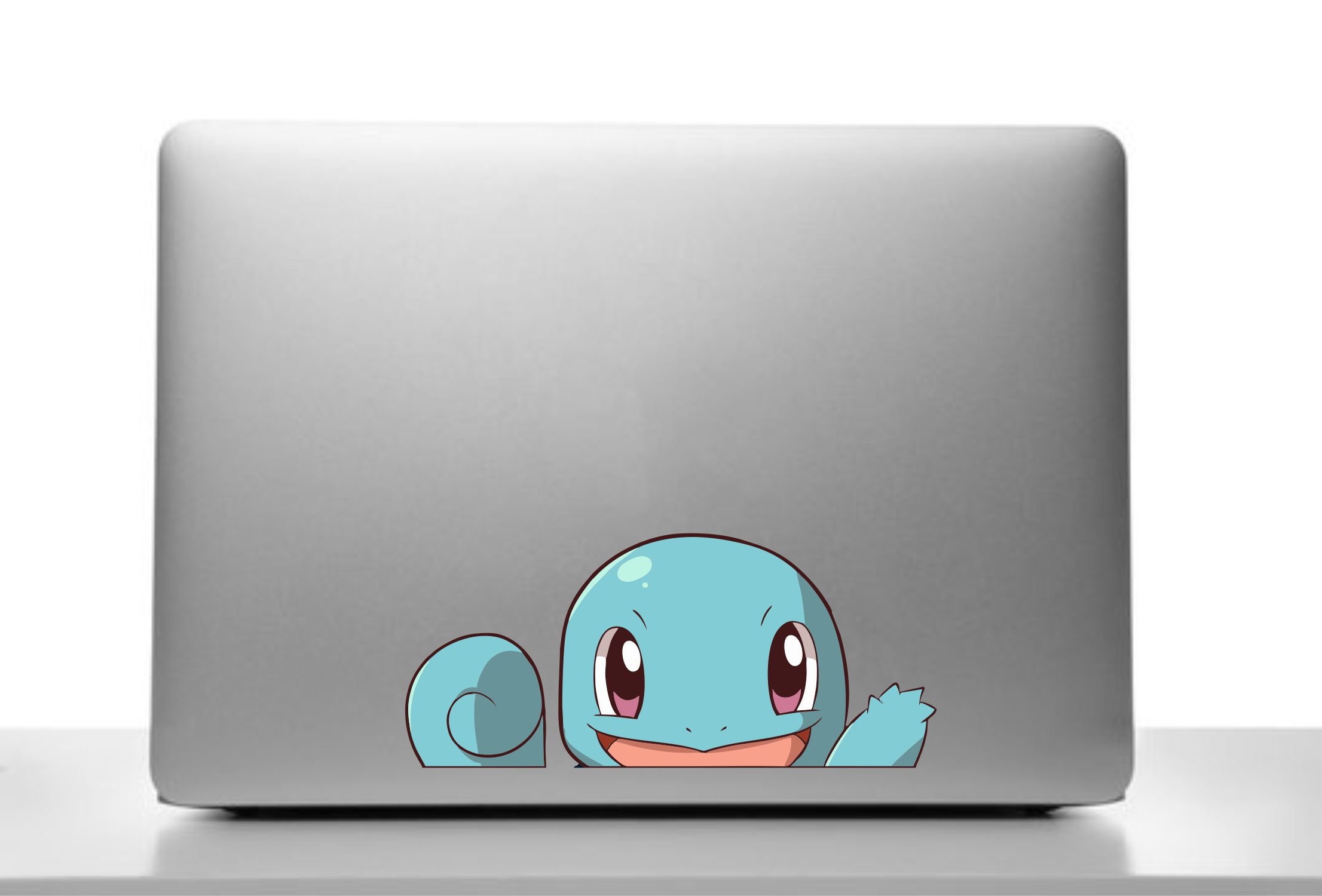 Squirtle Peeker Peeking Pokemon Cute Turtle Characters Car Decals ...