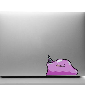 Ditto With Gun Peeker Peeking Pokemon Car Decals Memes Custom Stickers ...