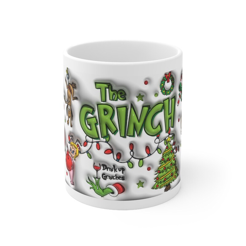 Grinch Mug - Etsy