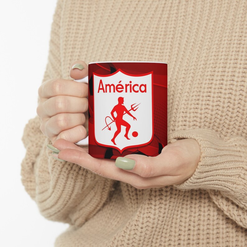 America De Cali, Futbol Colombiano, Mug - Etsy