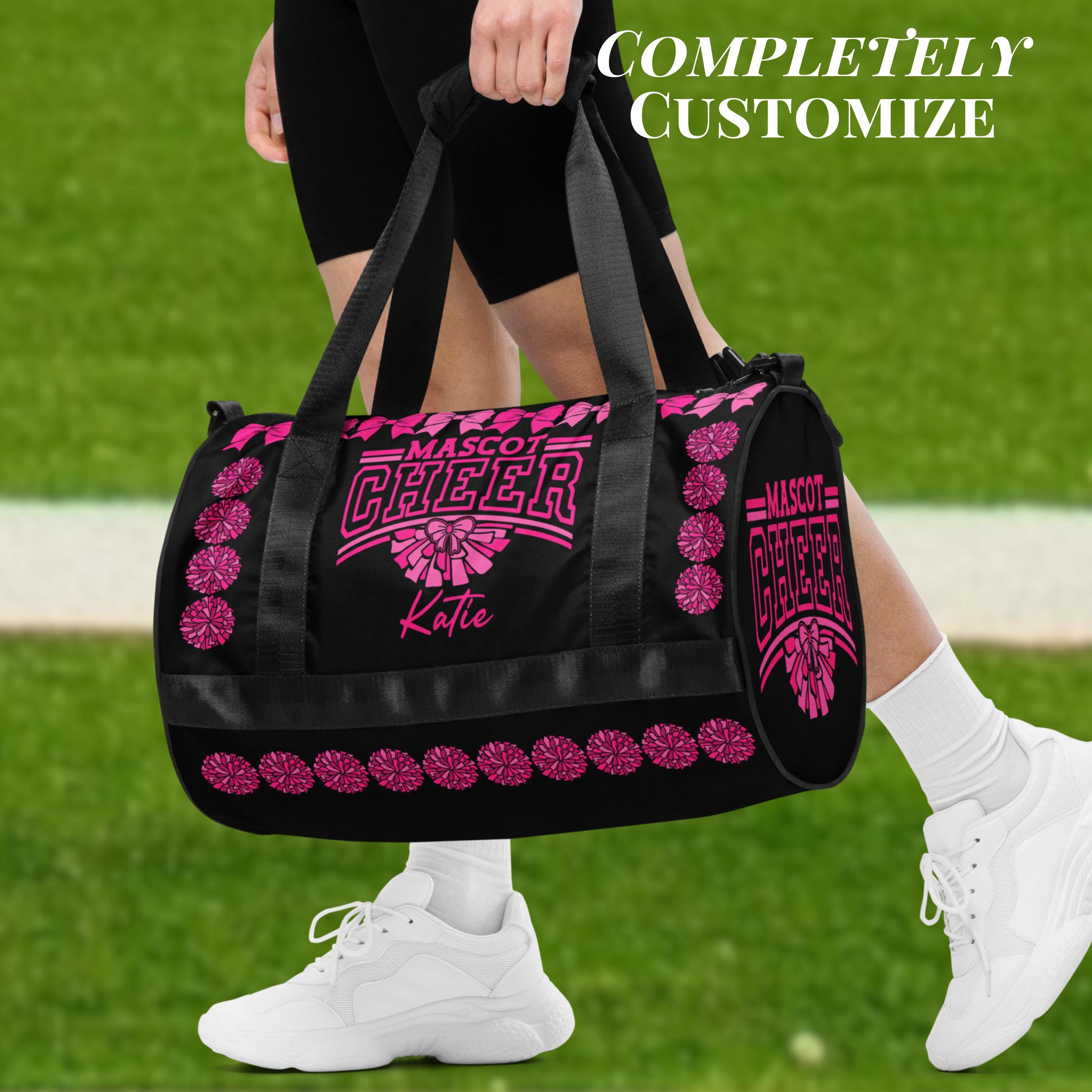 Personalized Cheerleader Duffel Bag Custom Name Cheerleading School Bag ...