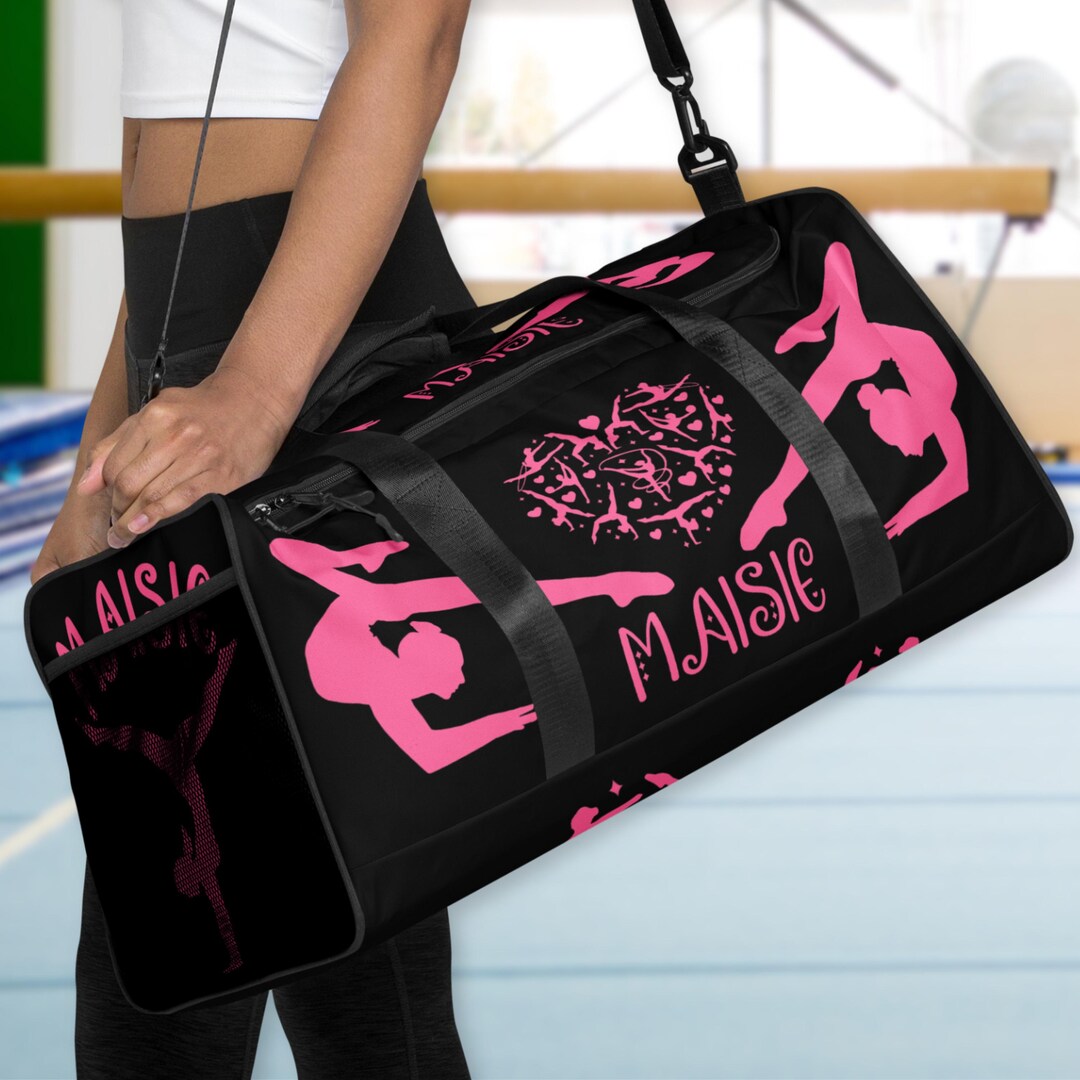 Custom Gymnastics Bag Personalized Gymnastic Duffel Bag for Gymnast ...