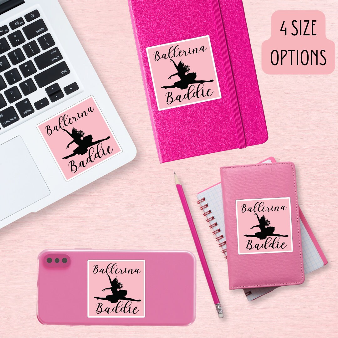Ballerina Sticker for Laptop Ballet Dancer Sticker for Notebook ...