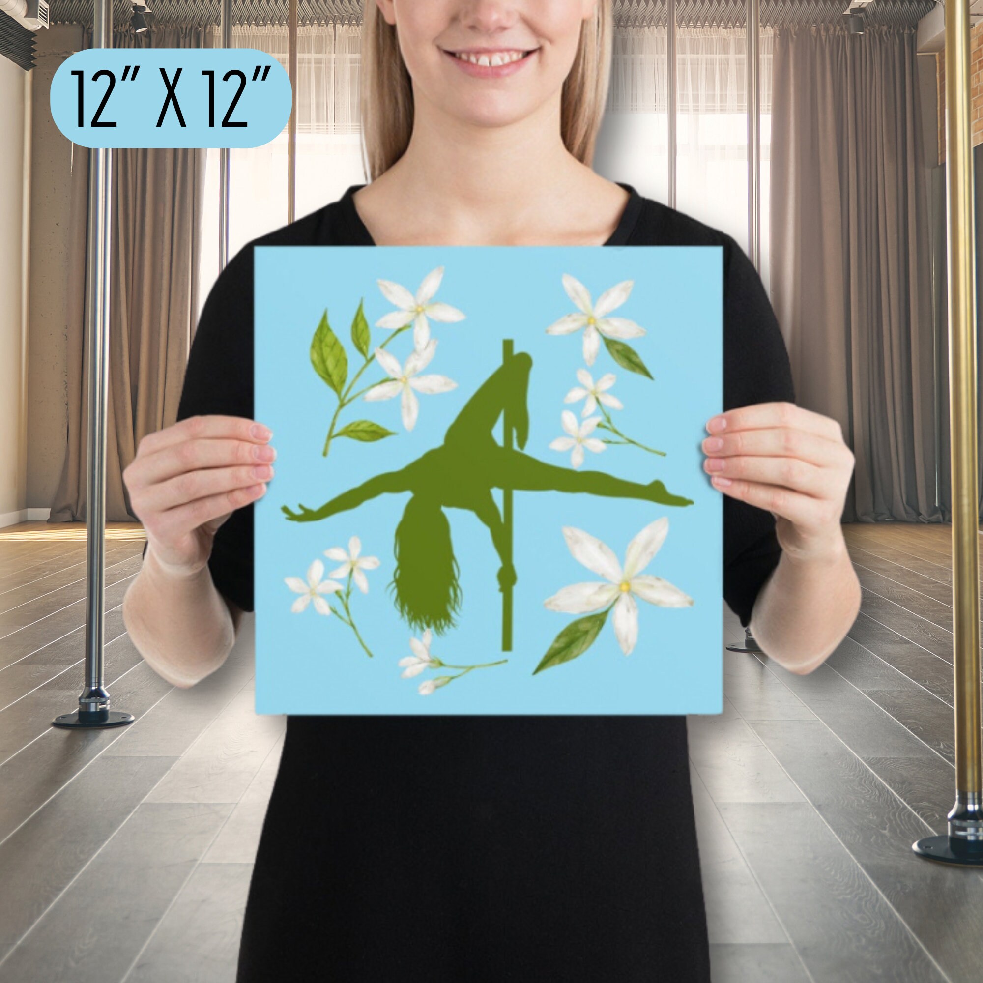 Pole Dancing Poster Pole Dance Studio Wall Art Pole Dancer Decor Home ...