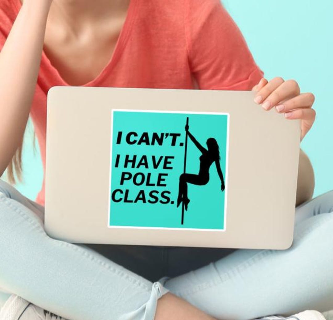 Pole Dancing Sticker Pole Dancer Sticker Pole Dancing Waterproof Vinyl ...