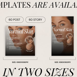 Luxury Skin Expert Instagram Templates, Skin Specialists, Beauty ...