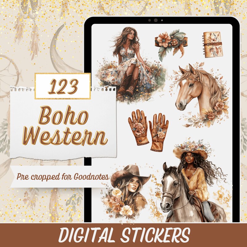 Western Stickers - Etsy