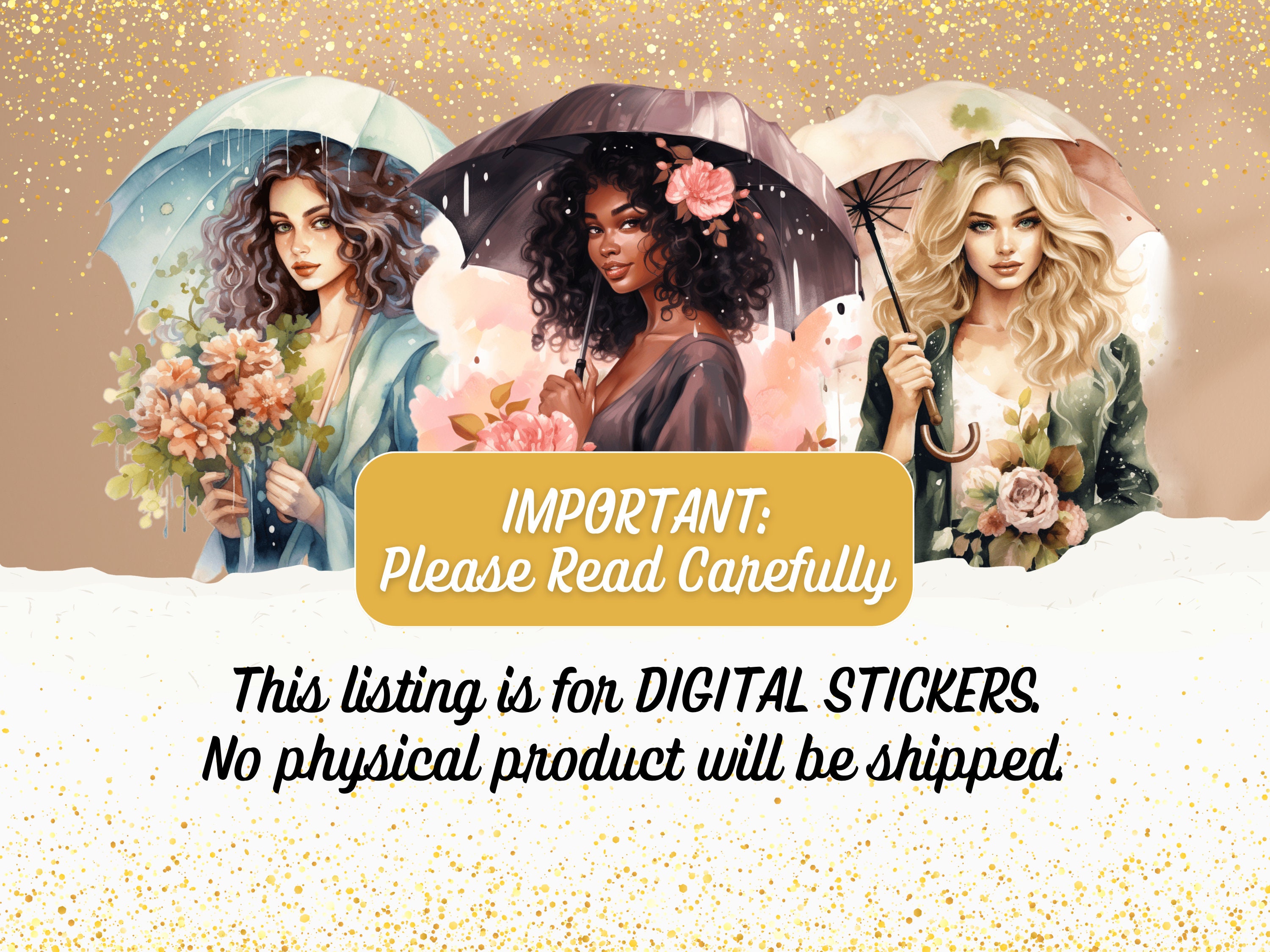 Digital Stickers Four Seasons, Digital Stickers, Goodnotes Stickers ...