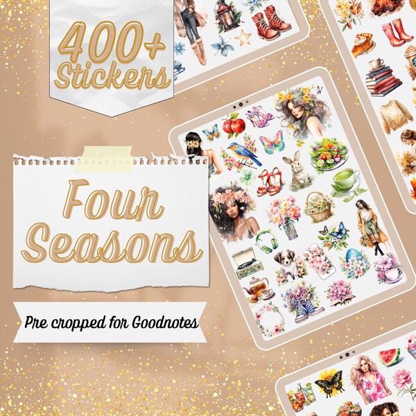 Goodnotes Stickers - Etsy