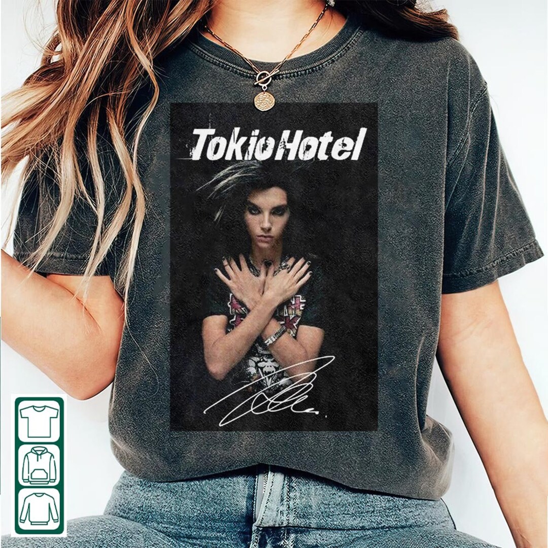 Tokio Hotel T Shirt Bill Kaulitz Unisex Sweatshirt Tokio Etsy