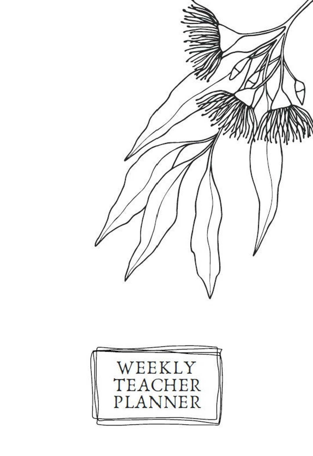 Teacher 5 Period Planner PDF - Etsy