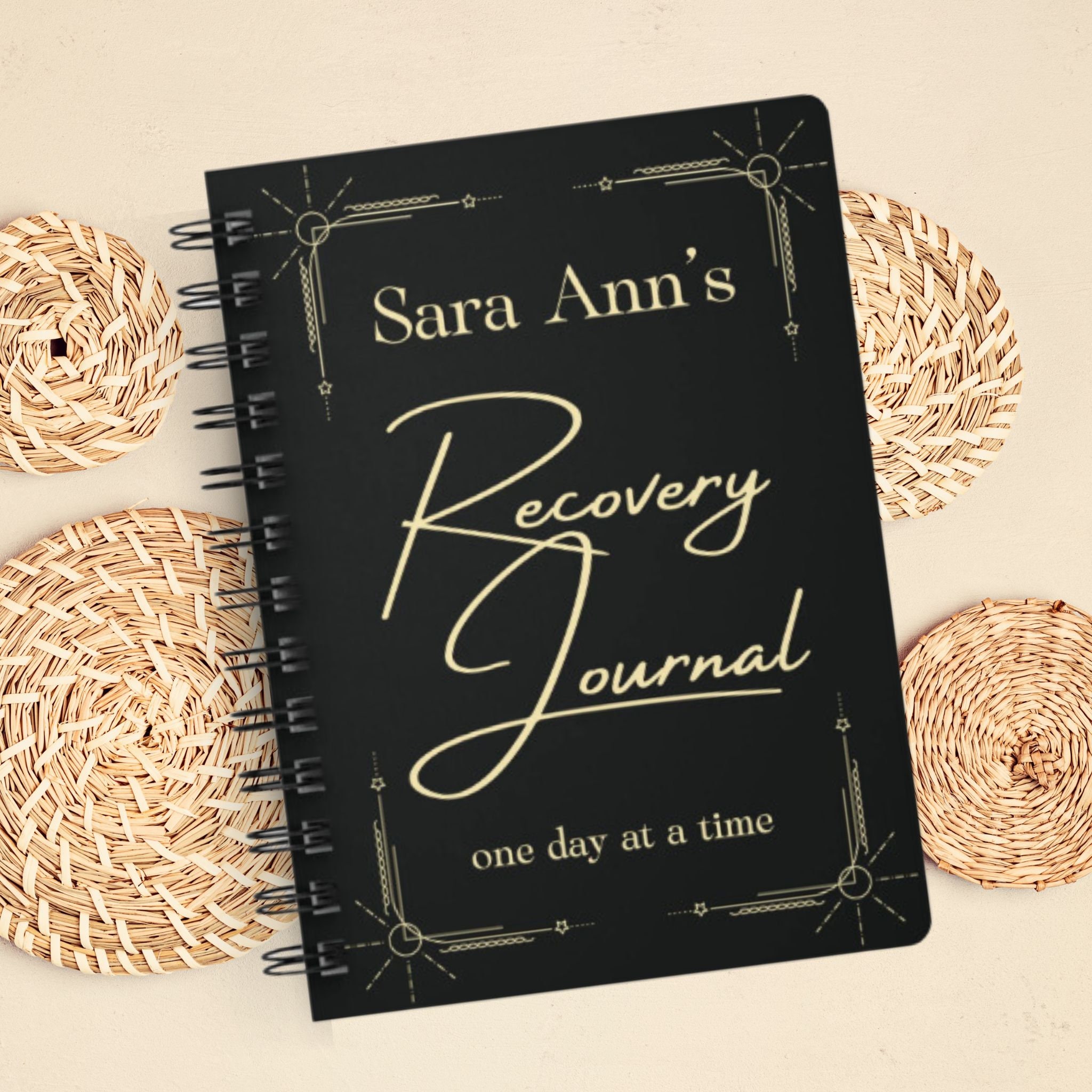 Daily Sobriety Spiral Journal Clean Sober Gifts Addiction Recovery ...