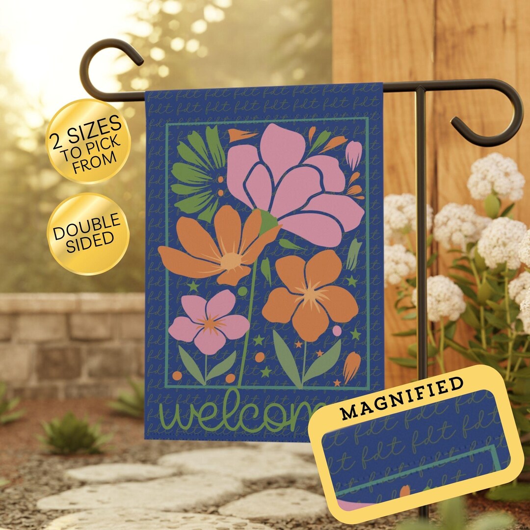 Garden Flag, Subtle Anti Trump Banner, Liberal Porch Decor, Fuck Trump ...