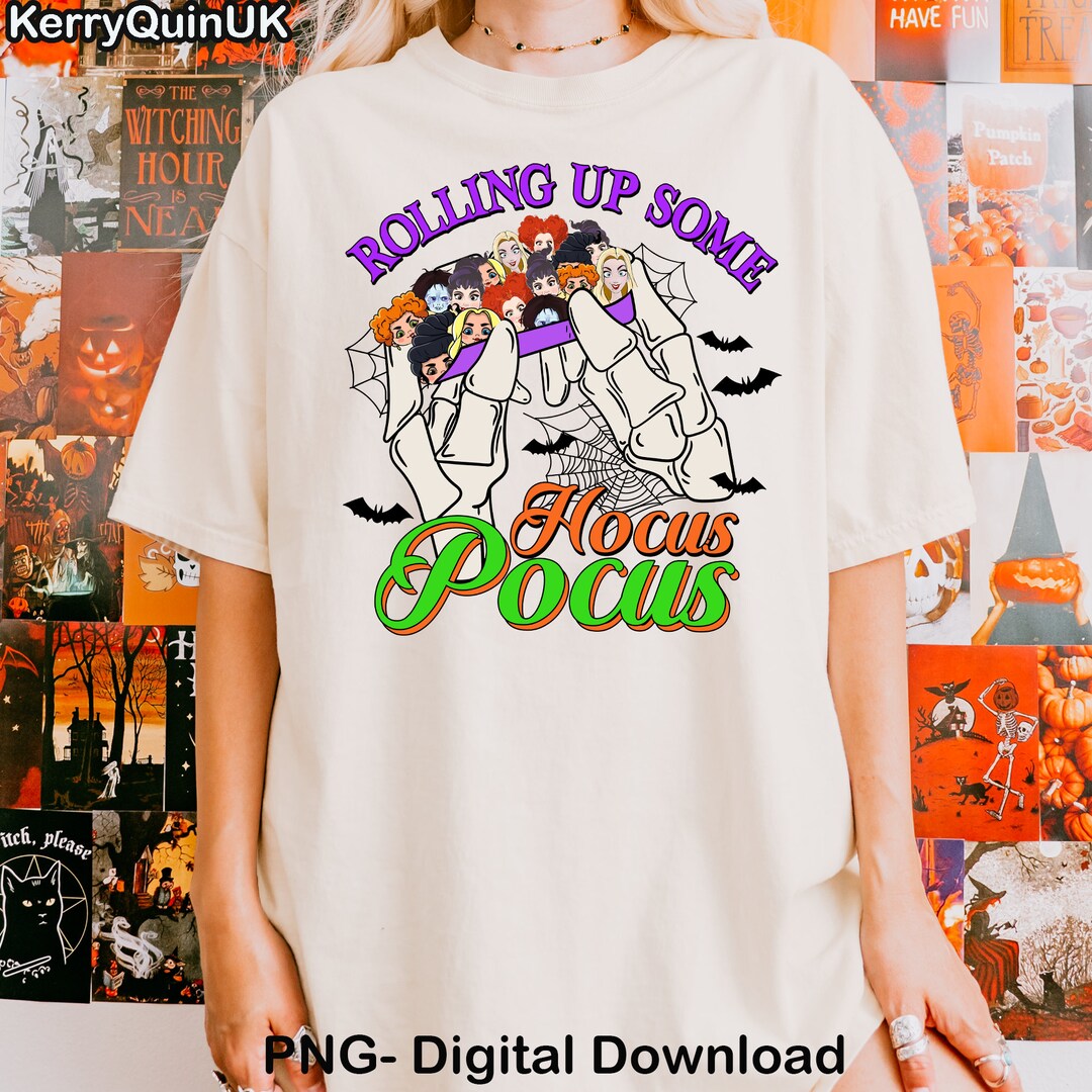 Roilling up Some Hocus Pocus Halloween Png, Spooky Season Png ...