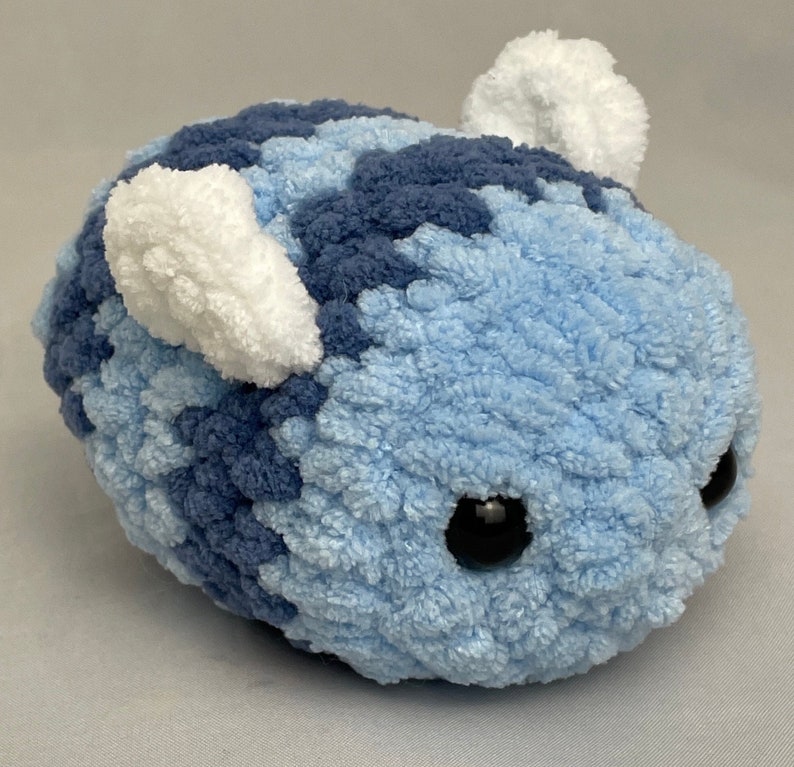 Handmade Blue Bee Plushy - Etsy