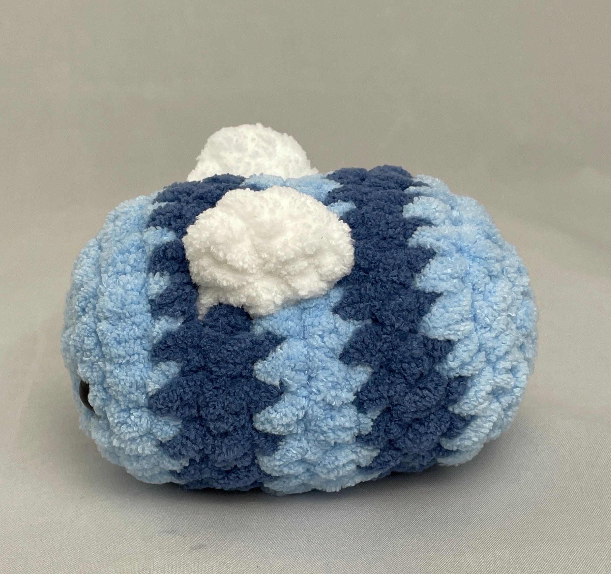 Handmade Blue Bee Plushy - Etsy
