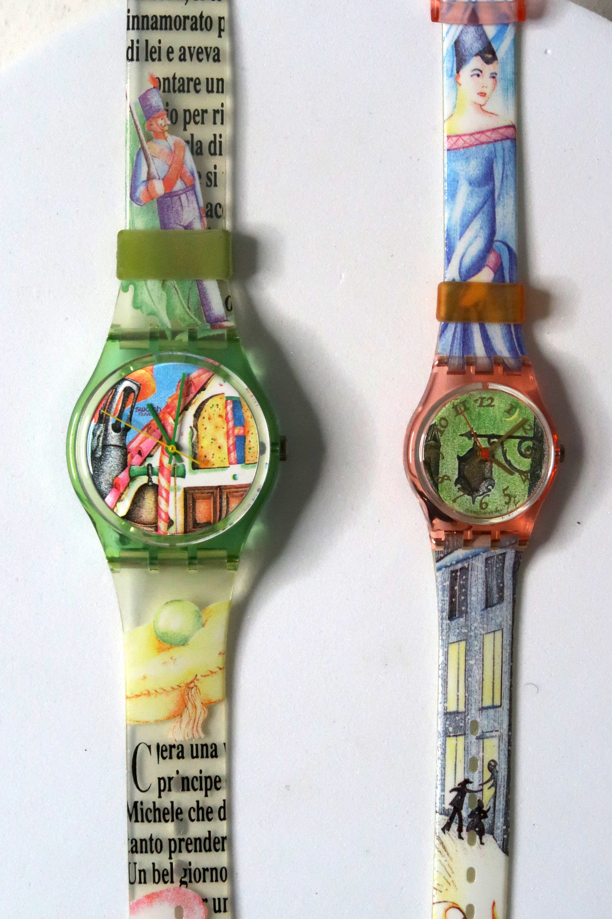 Vintage 1993 Swatch Watch Once Upon A Time BOSTON FAIRYTALE BOOK Gg123 ...