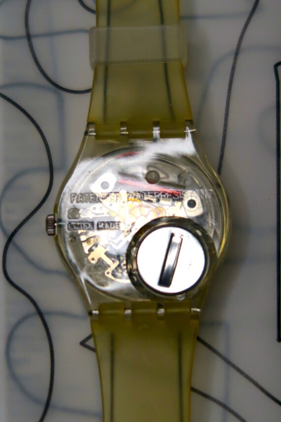 Mint in package RARE 1993 Swatch Club Collectors Watc… - Gem