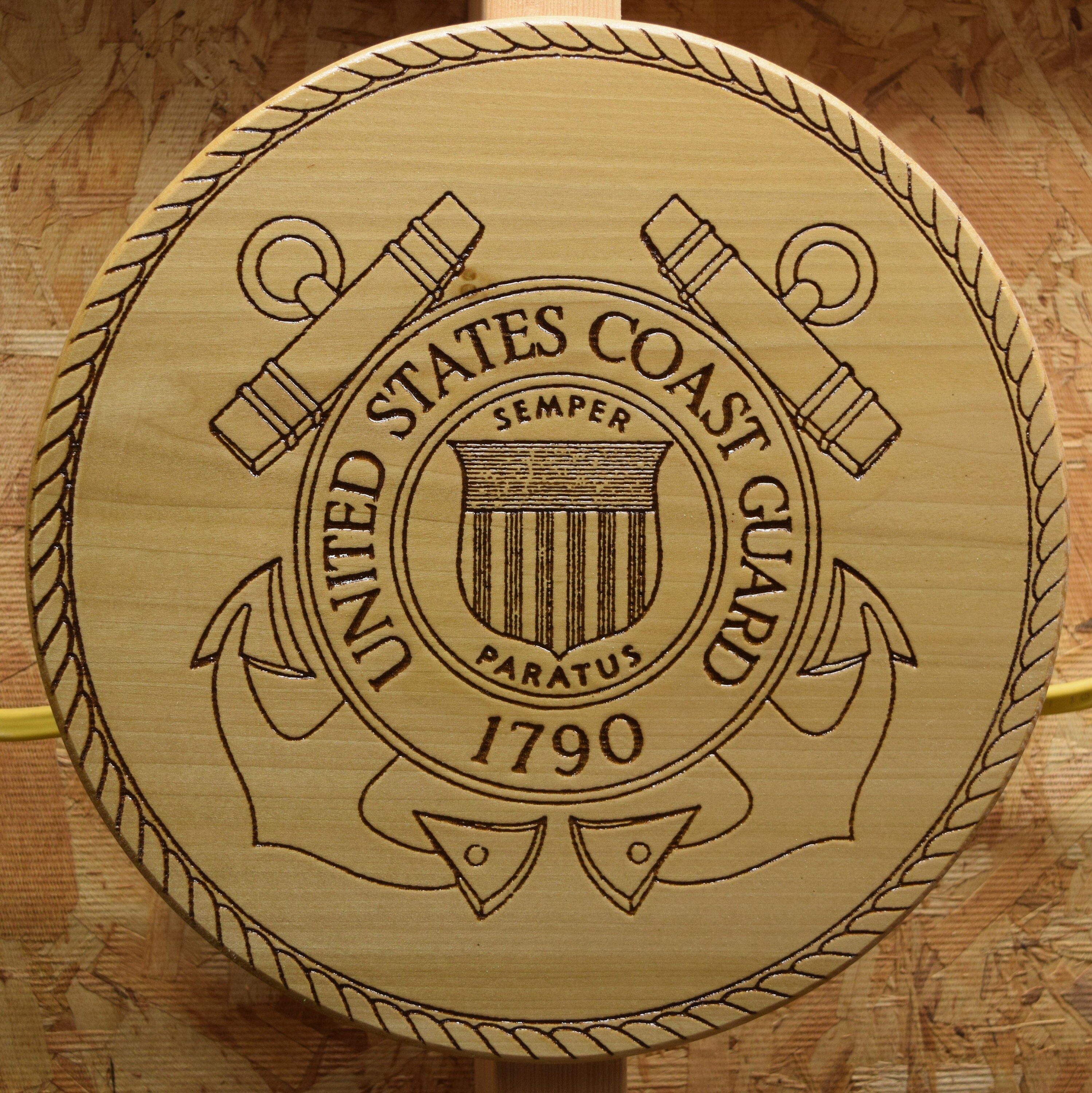 11.25" Wooden Military Branch Emblems - Etsy