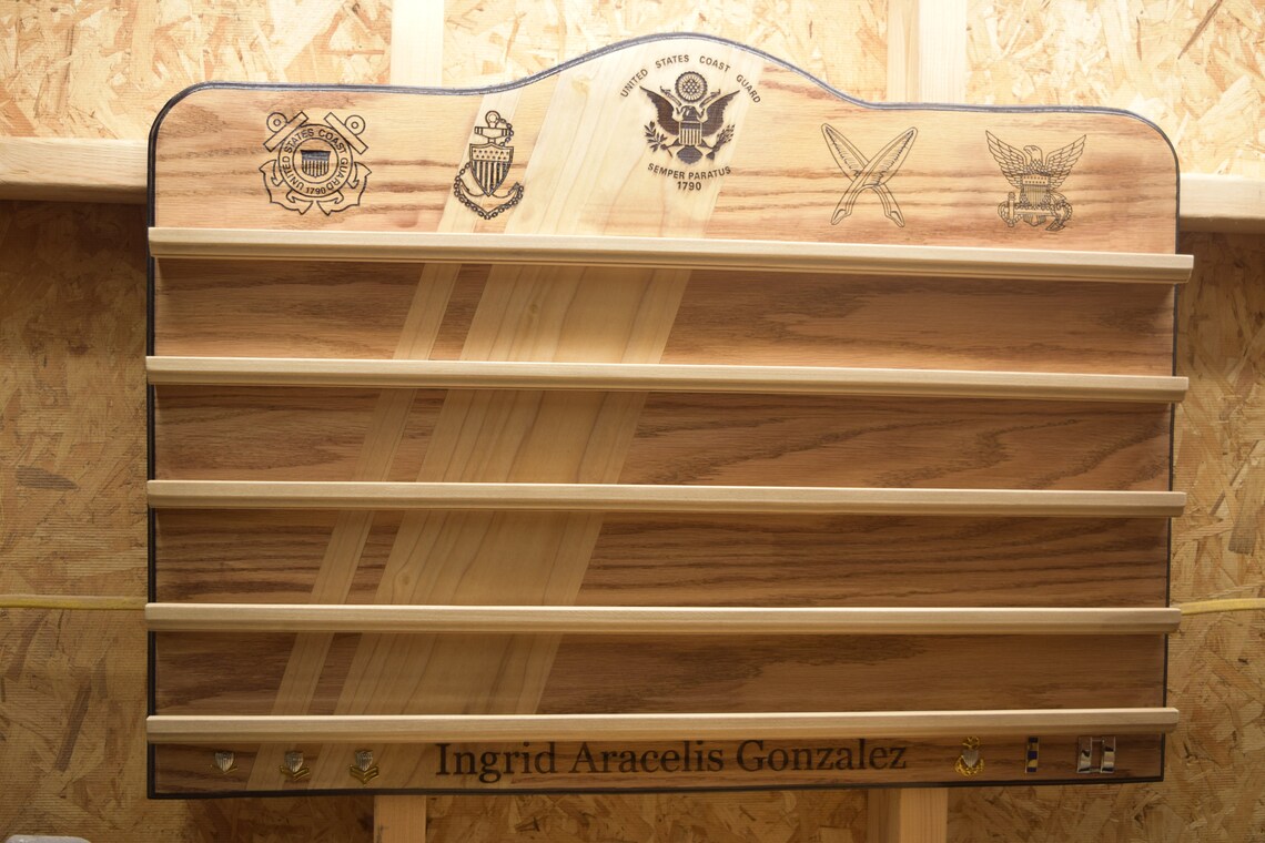 Wall-mounted Challenge Coin Holder - Etsy