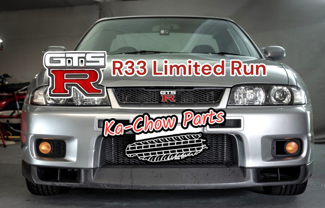 R33 GTR Style GTS-R Grill Badge - Etsy