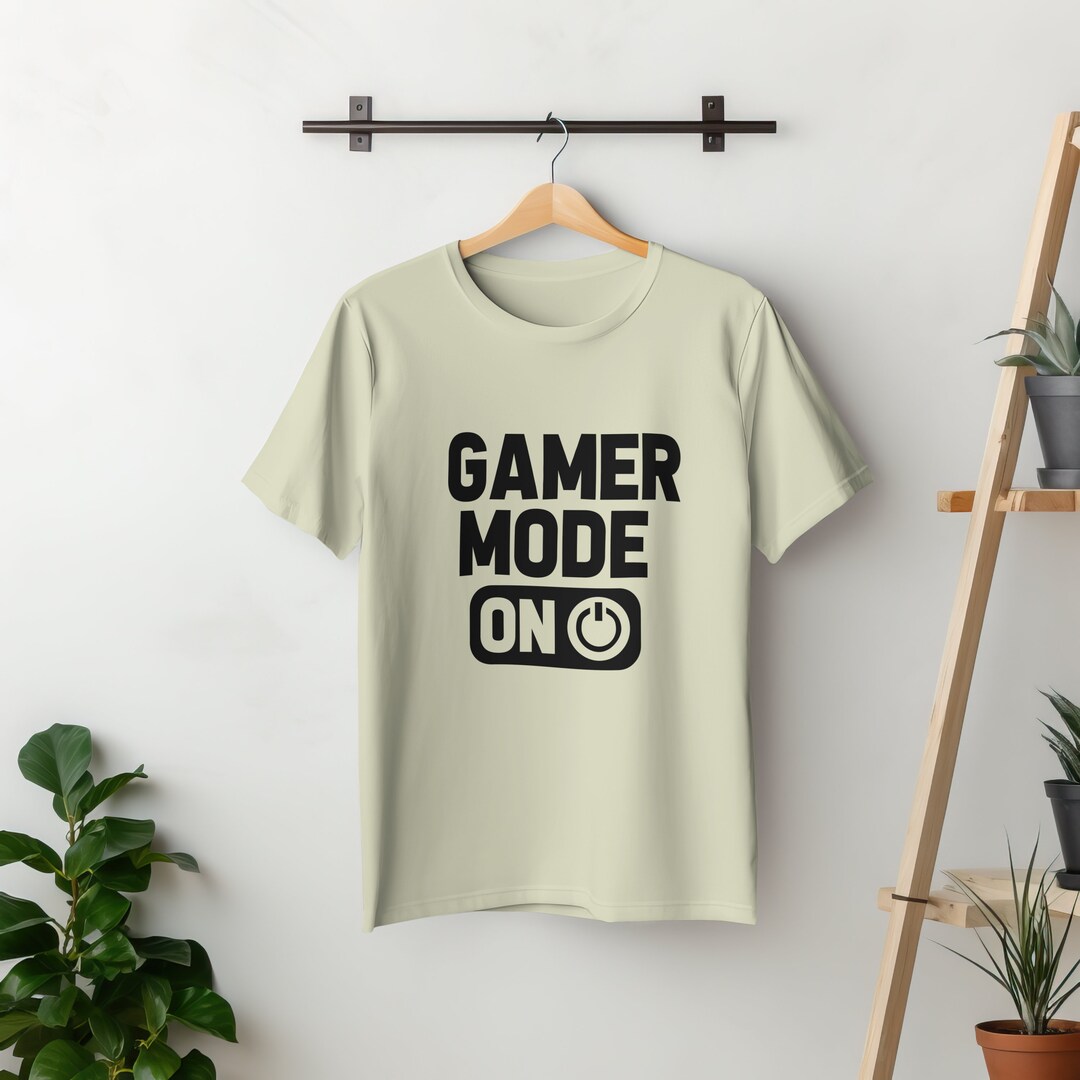 Gamer Mode on T-shirt Vol 1, Video Game Player Shirt, Gamer Gift, Video ...