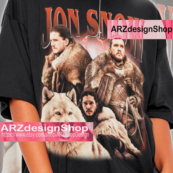 Jon Snow Shirt - Etsy