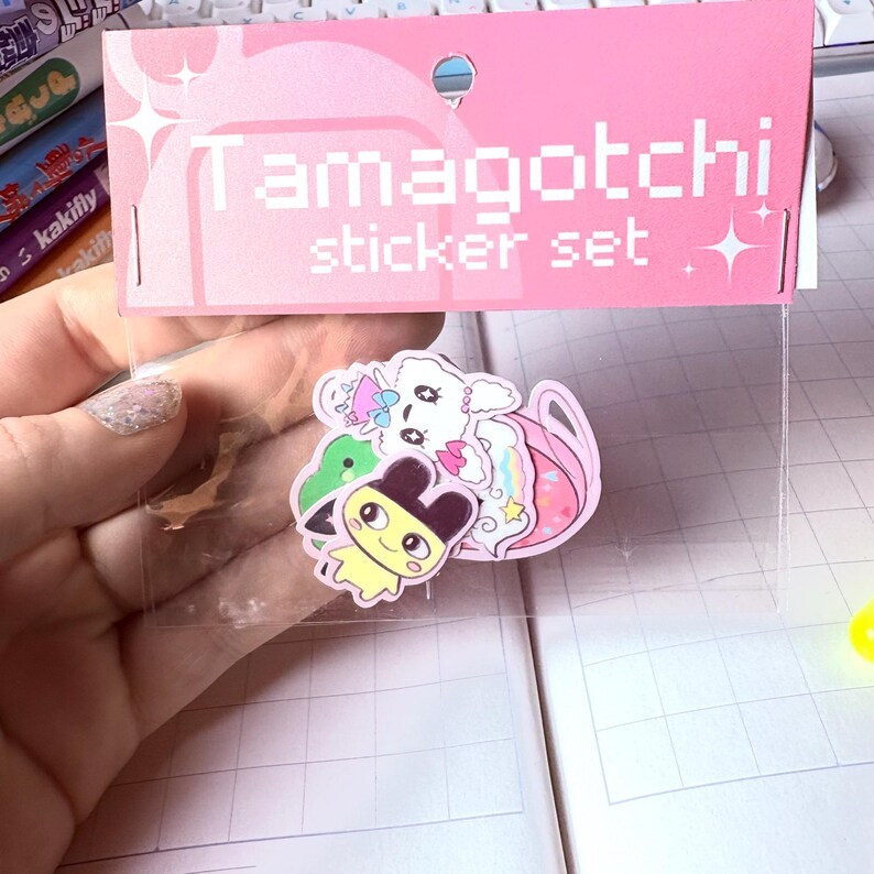 Tamagotchi Sticker Set - Etsy