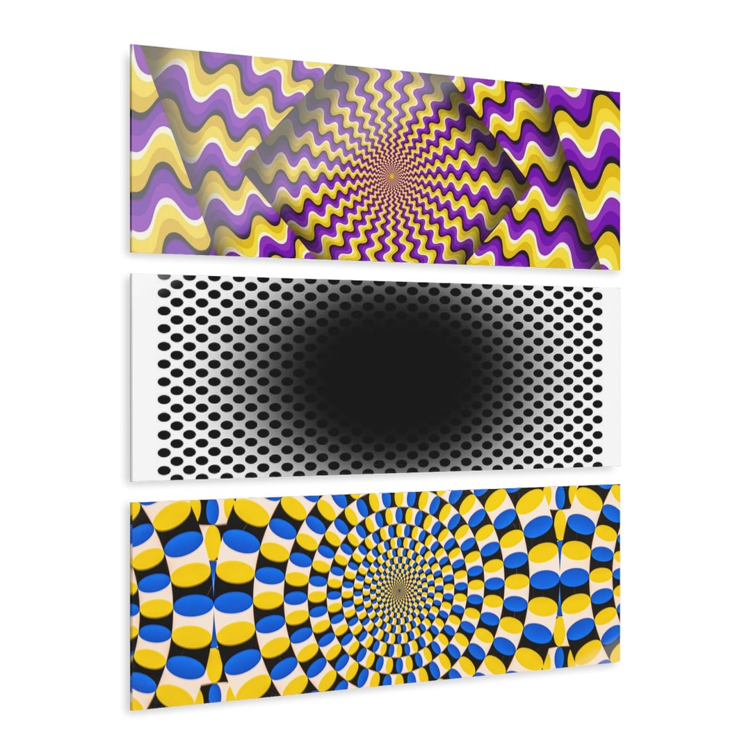 Optical Illusion Optometry Clinic Wall Art for Optometrist Office ...