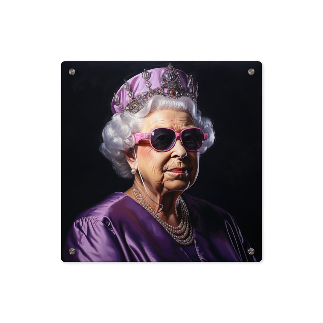 Queen Elizabeth Optical Acrylic Print Optician Optometrist Optometry ...