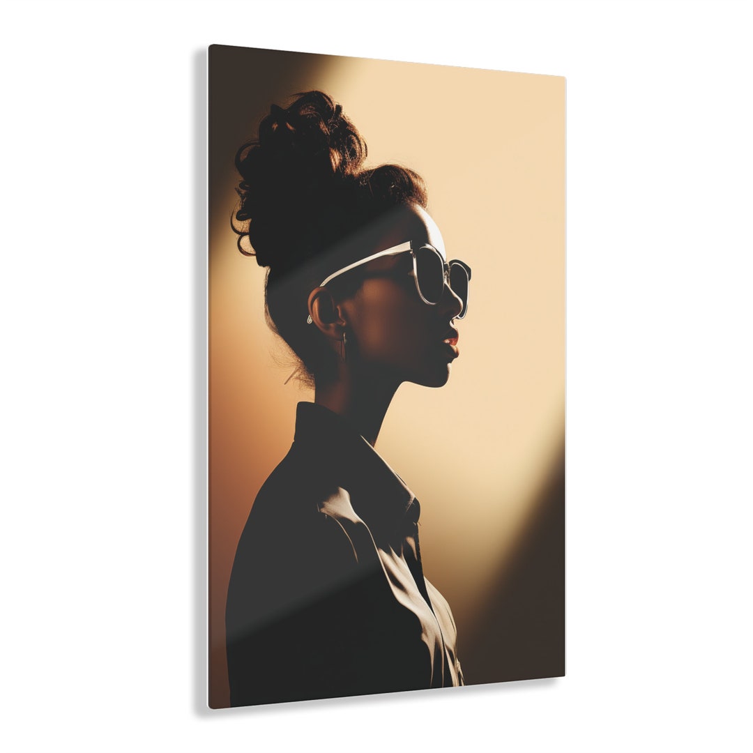 Optical Wall Art Optometrist Office Decor Asian Sunglasses Model ...