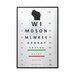 Wisconsin Visual Acuity Chart Perfect Graduation Gift Wall Decor for ...