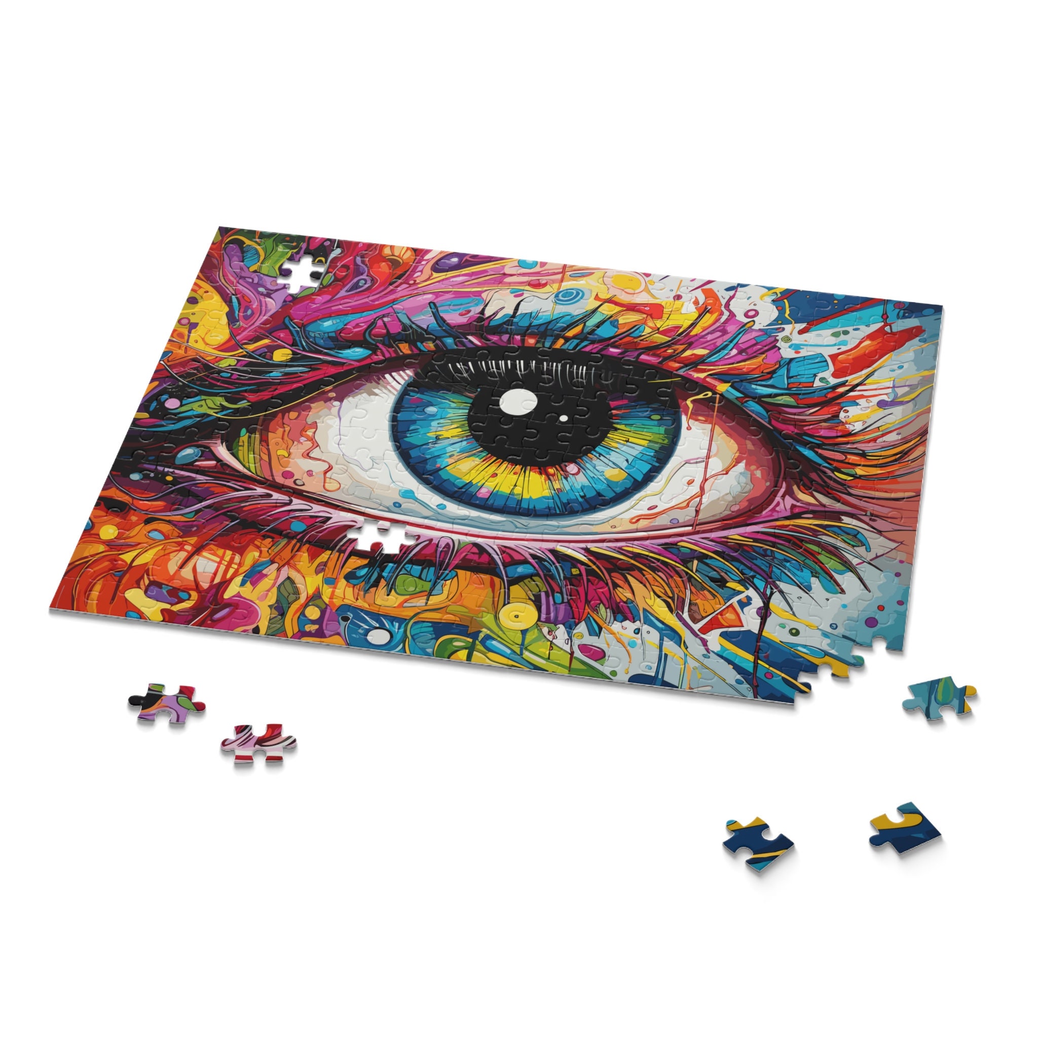 Eye Puzzle 120, 252, 500 Piece Optometry Student Gift Optometrist Gift ...