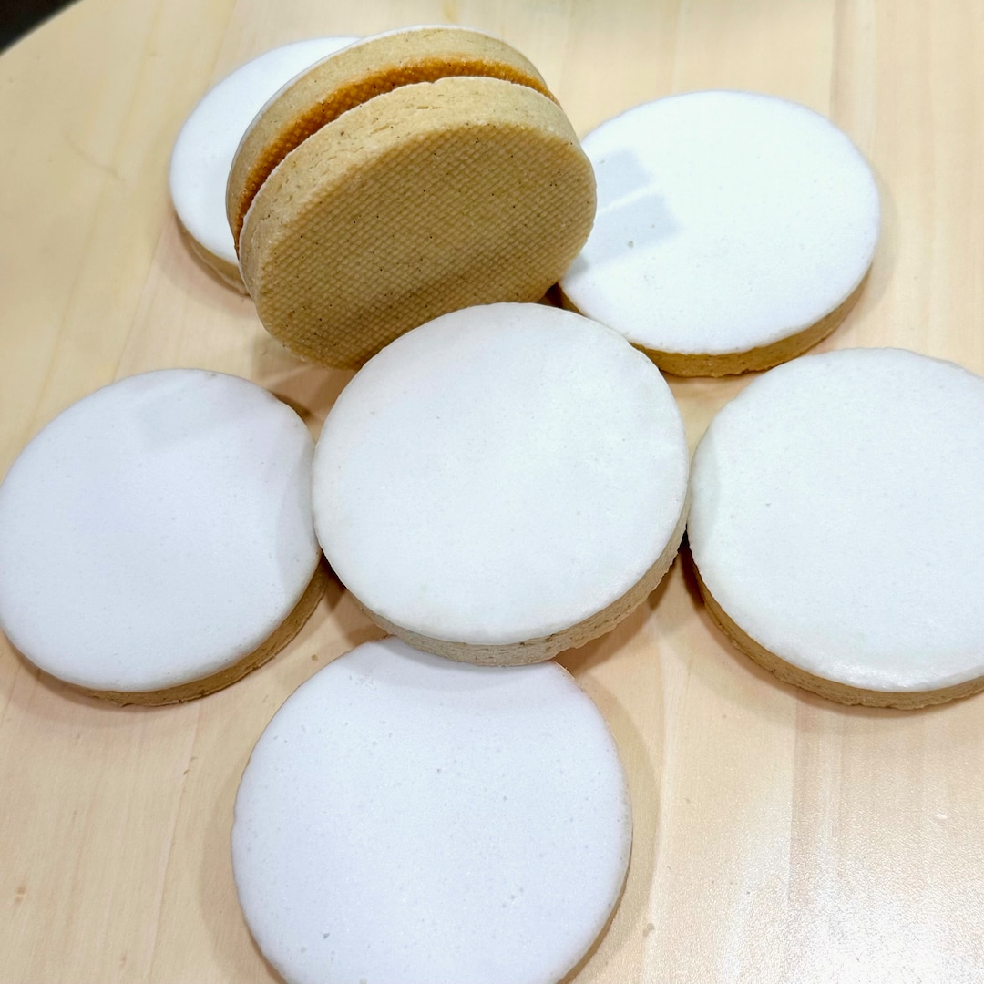 20 Blank Round Sugar Cookies for Eddie Printing - Etsy