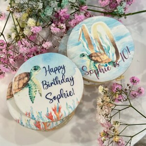 Custom Printed Round Sugar Cookies - One Dozen - Etsy
