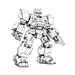 Robot Coloring Pages for Kids: 22 Copy Mecha Printable Pages, Instant ...