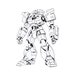 Robot Coloring Pages for Kids: 22 Copy Mecha Printable Pages, Instant ...