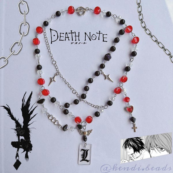 Death Note Necklace - Etsy