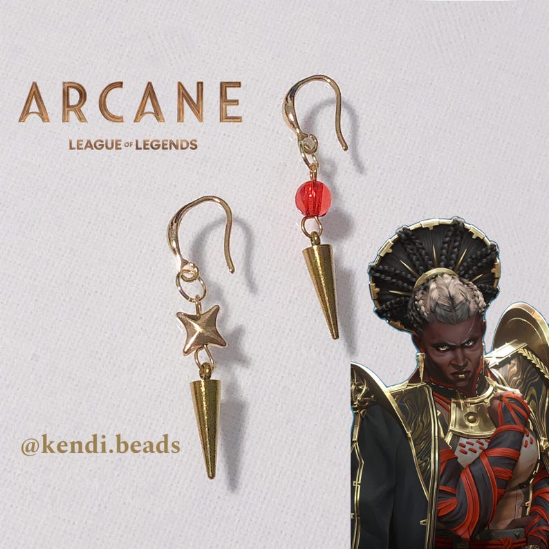 ARCANE League of Legends Inspired Necklace | Viktor Jinx Powder Ekko Vi ...