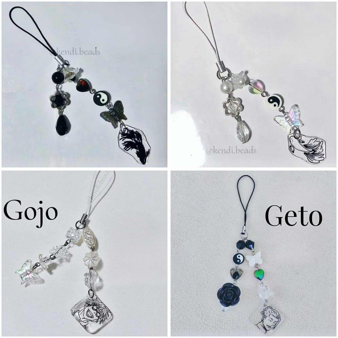 JUJUTSU KAISEN Phone Charms | Satoru Gojo, Suguru Geto, Fushiguro ...