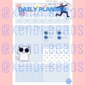 JUJUTSU KAISEN Anime Themed Printable Digital Planners and Notepad ...